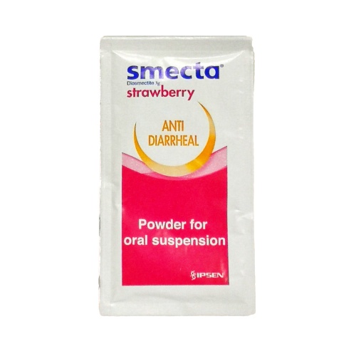 [READY STOCK] Smecta - Anti diarrheals Strawberry Flavour 3g (1 sachet ...