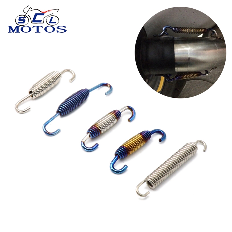 ZS Motorcycle Exhaust System Springs Fully Rotatable Stainless Steel ...