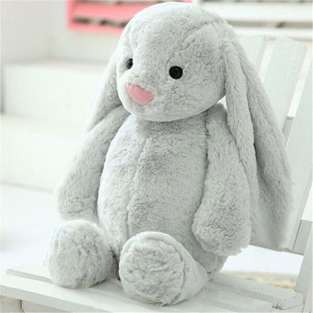 Children Plush Toy Cartoon Rabbit Fluffy Toy Simulation Doll Stuffed ...