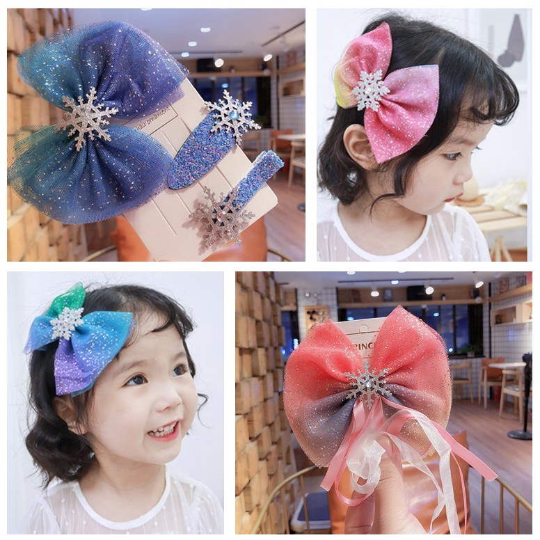 AIDA Elsa Princess Frozen Hair Pin Hair Clip BB Clip Bangs Cute ...