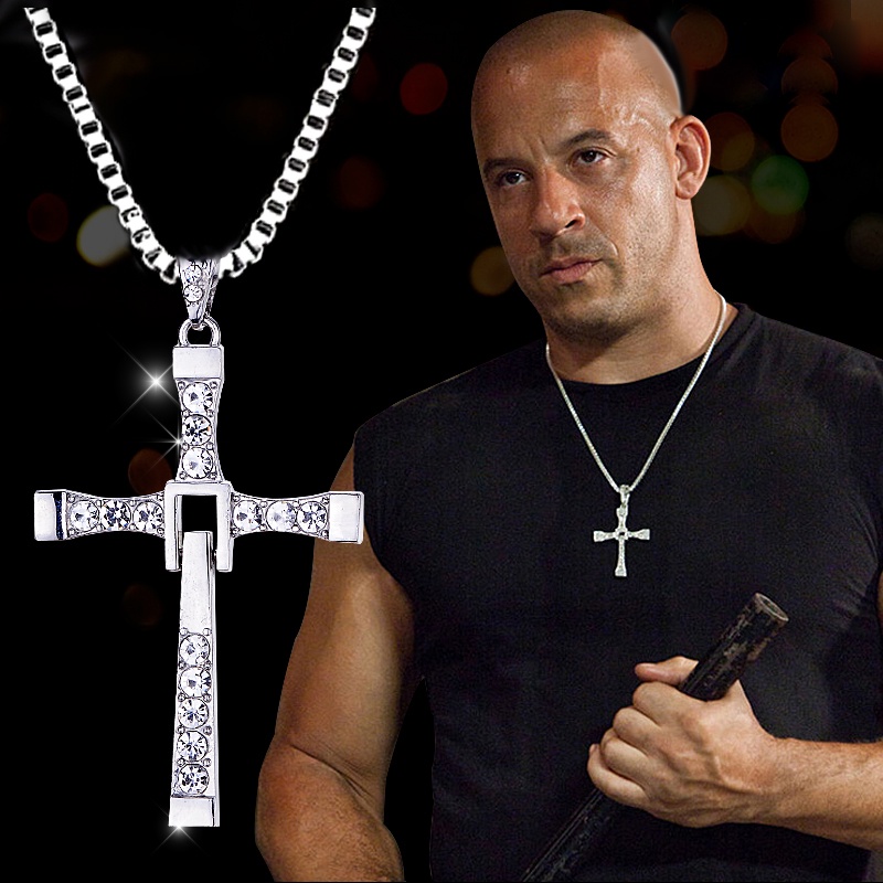 The Fast and The Furious Celebrity Vin Diesel Item Crystal Jesus Men ...