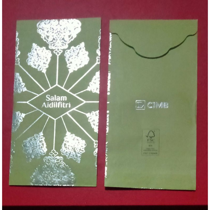 sampul raya 2021 cimb (1kpg) | Shopee Malaysia