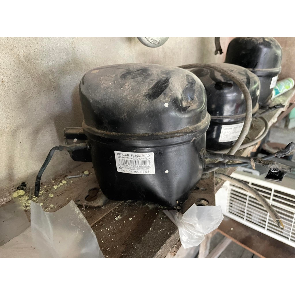 COMPRESSOR FRIDGE MOTOR second hand peti ais compressor motor running ...