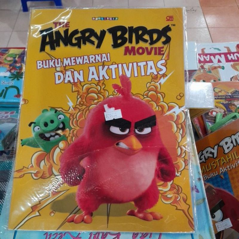 The angry birds movie Coloring Book Coloring Book Activity Book ...