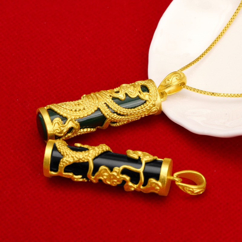 Goldkingdom Fashion Ready Stock Korea Jewellery 24k Bangkok Dragon ...