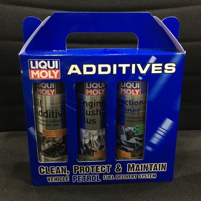 3in1 Liqui Moly Additives oil 3 in 1 (Petrol) 300ml/bottle Engine flush ...
