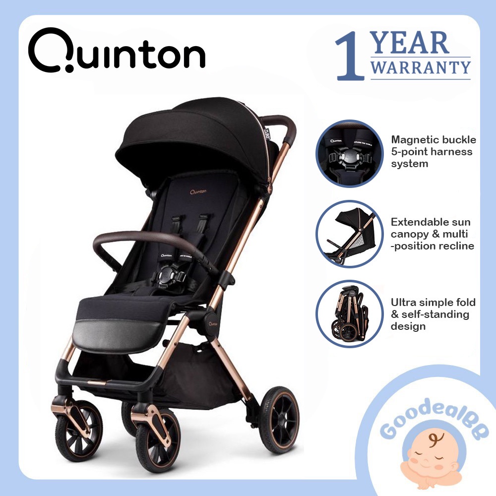 Quinton Roxy Compact Travel Baby Stroller With Auto Fold, Newborn - 4 ...