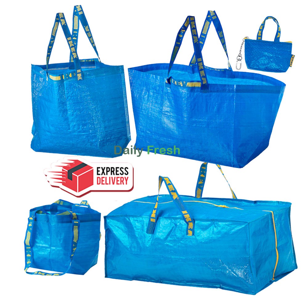 Beg Biru S/M/L/ Coin Wallet /Trunk Carrier Bag Shopping Bag Recycle ...