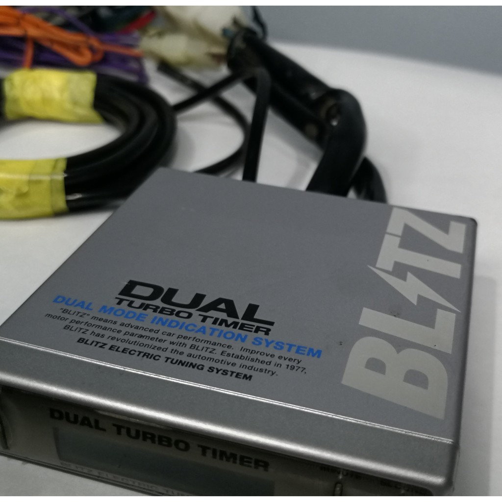BLITZ DUAL TURBO TIMER WITH TURBO BOOST DISPLAY ORIGINAL JAPAN | Shopee ...