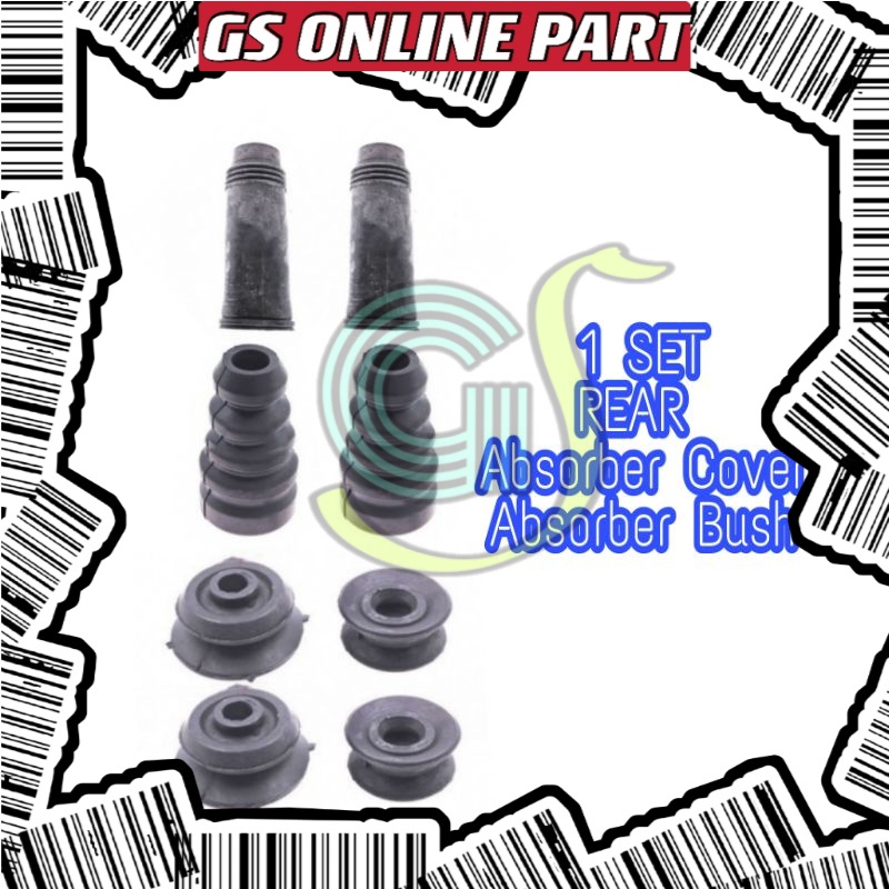 Absorber Bush Set (Rear) Proton Blm FL FLX Exora Preve (Absorber ...