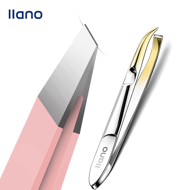 Llano Eyebrow Tweezer Hairs Puller Stainless Steel Eye Brow Clips ...