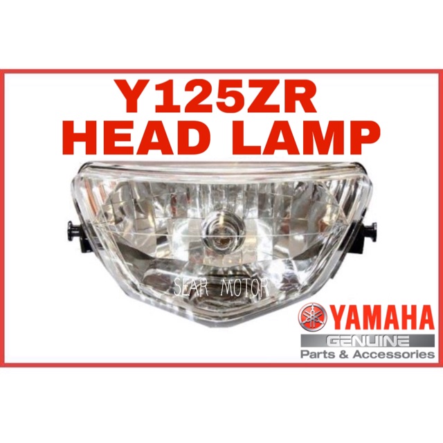 Y125ZR HEAD LAMP+SOCKET &BULB 100%ORIGANAL YAMAHA | Shopee Malaysia
