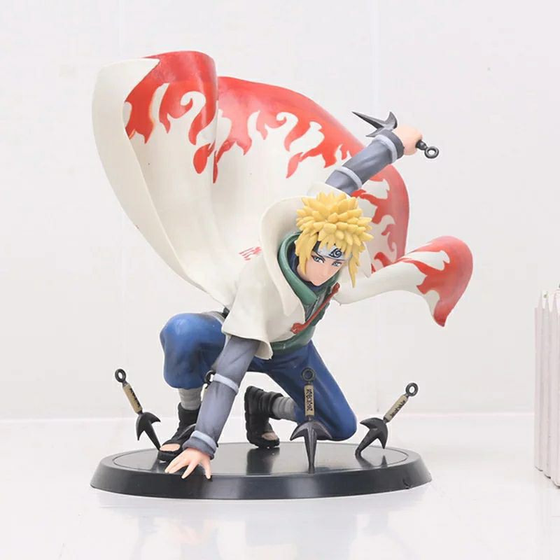 Action figure Toy Minato Namikaze Hokage 4th team Naruto Sasuke Jiraiya ...