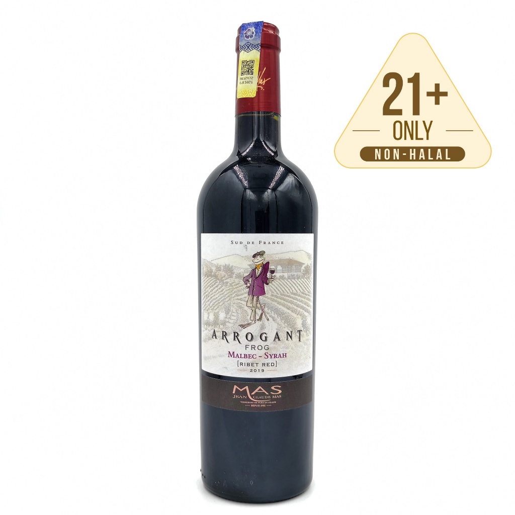 Arrogant Frog Jean Claude Mas Malbec Syrah 750ml | Shopee Malaysia