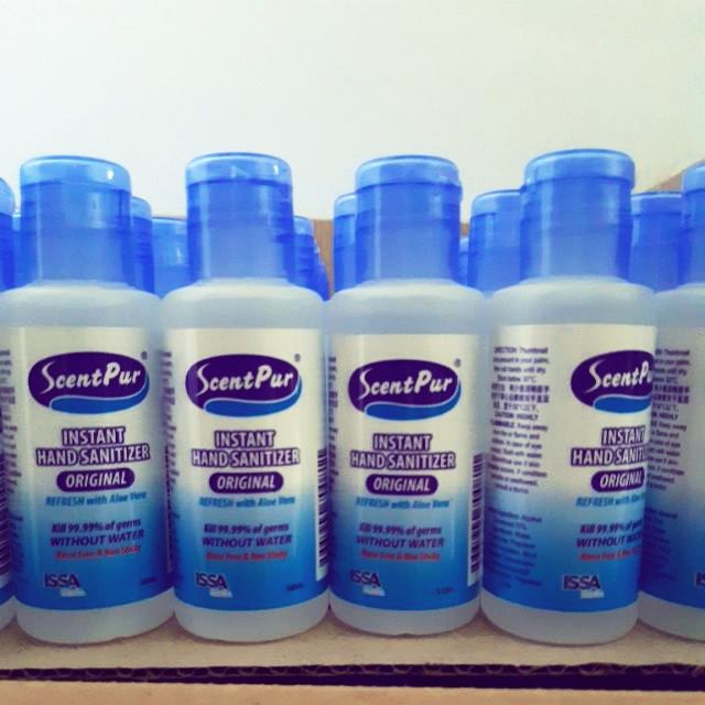 Scent Pur Instant Hand Sanitizer Gel Original (50ml) Anti Virus ...
