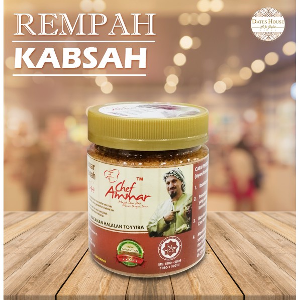 Rempah Nasi Arab KABSAH Chef Ammar | Shopee Malaysia