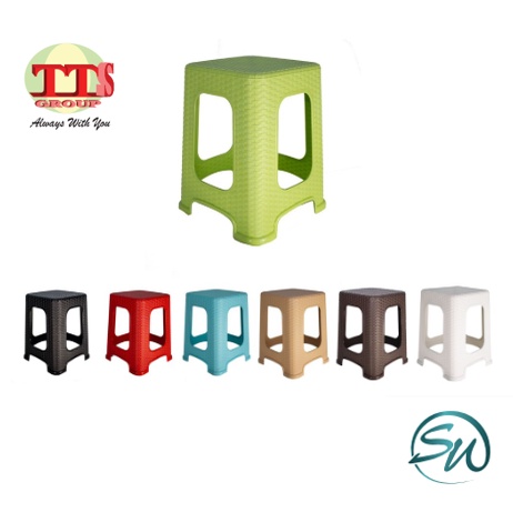 TTS-M2007 RATTAN PATTERN PURE VIRGIN PLASTIC STOOL BATCH SELLING ...