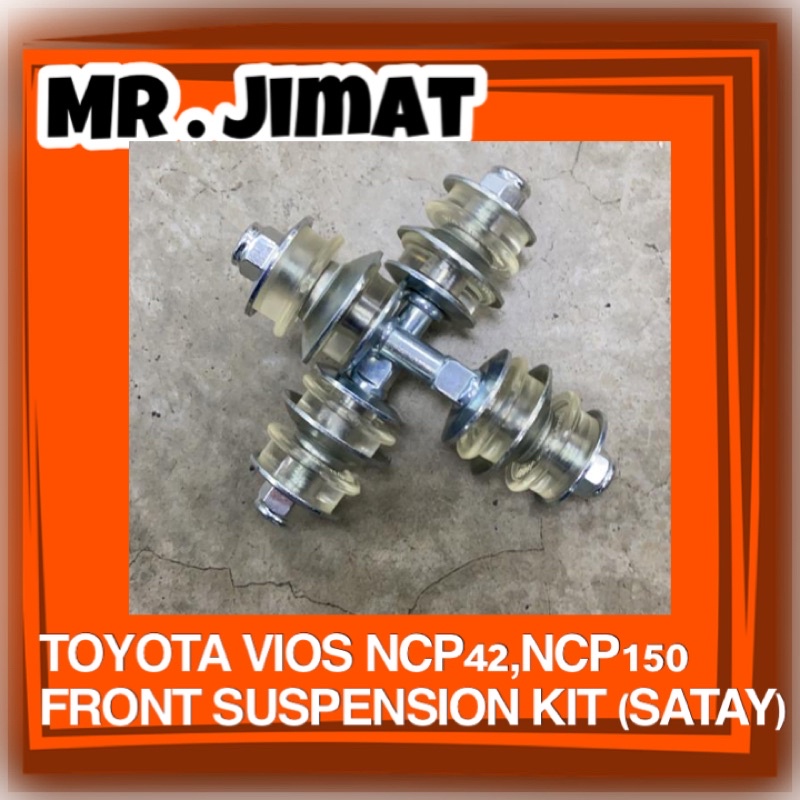 🔥(1 PAIR 2PCS)TOYOTA VIOS NCP42,NCP150 FRONT ABSORBER SUSPENSION KIT ...