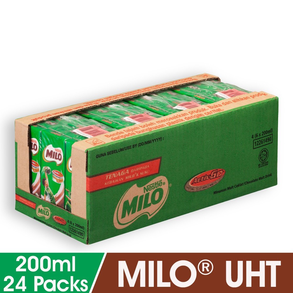 Nestle Milo Activ-Go RTD (200ml x 24 Packs) | Shopee Malaysia