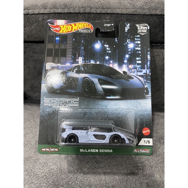 Hot Wheels Premium Exotic Envy McLaren Senna | Shopee Malaysia