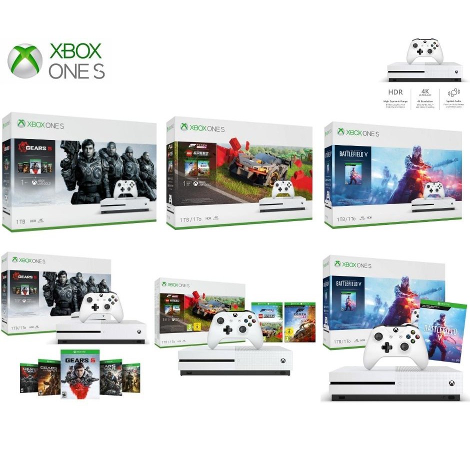 [READY STOCK ] XBOX ONE S 1TB Gear 5/XBOX ONE S 1TB BATTLEFIELD V ...