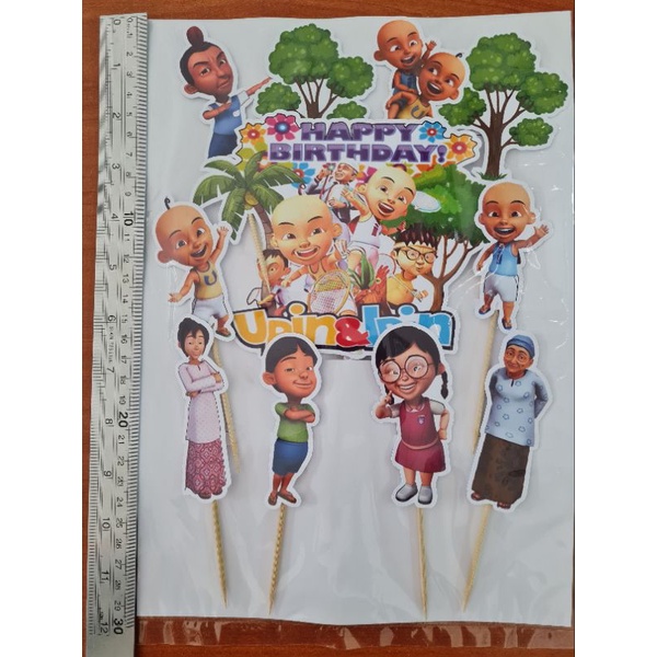 Upin&Ipin Cake Topper | Shopee Malaysia