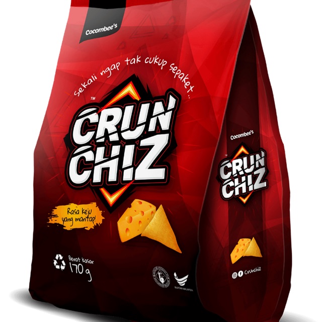 Crunchiz extra cheese *new packaging* | Shopee Malaysia