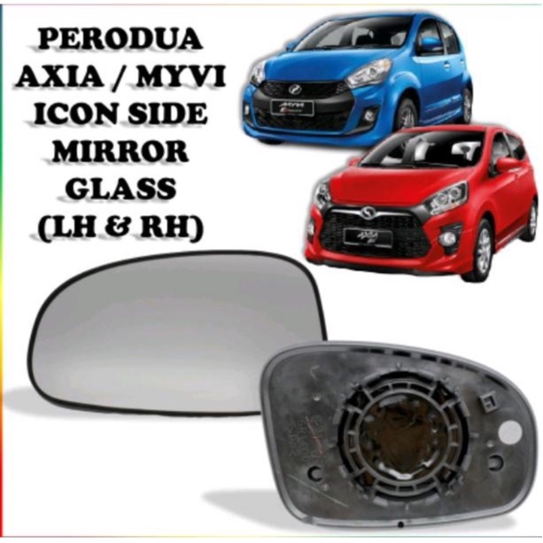 🔥READY STOCK 🔥 PERODUA AXIA / MYVI 2015-2017 / BEZZA SIDE MIRROR GLASS ...