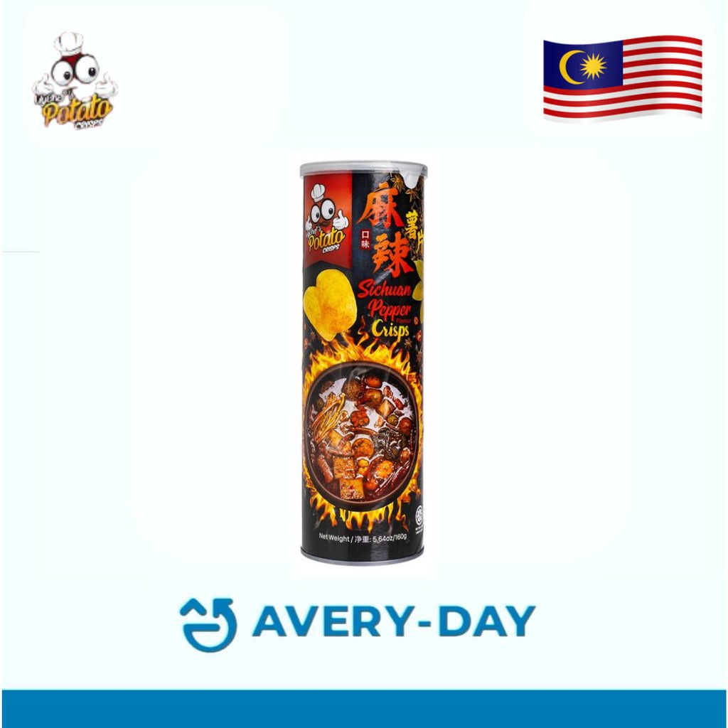 Malaysia My Chef's Si Chuan Peper Potato Chips | Shopee Malaysia