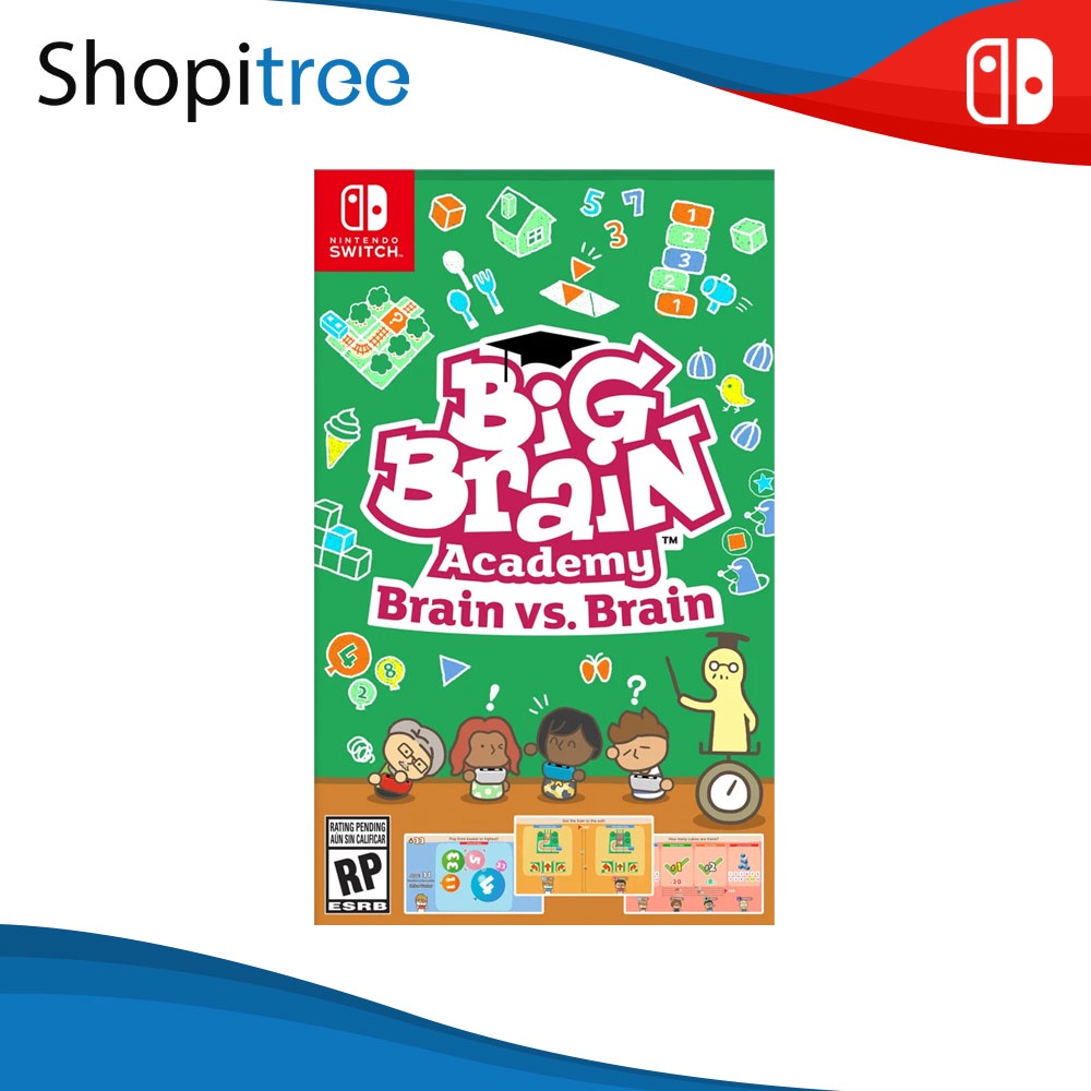 Nintendo Switch Big Brain Academy: Brain vs. Brain | Shopee Malaysia