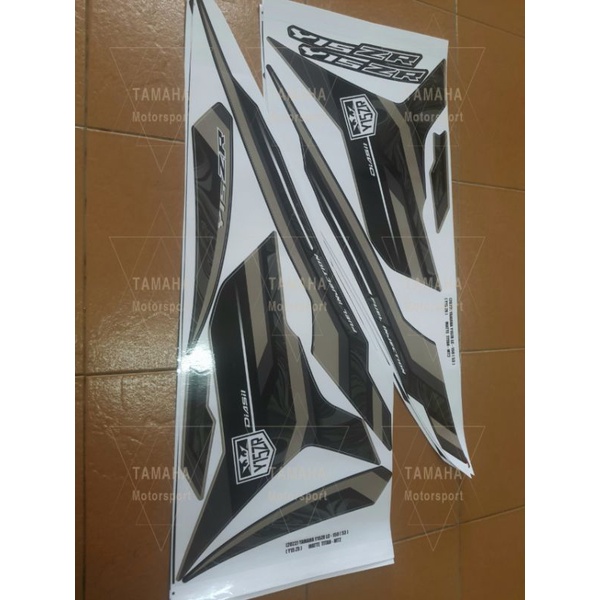 Yamaha Y15 Y15zr Body Cover Stripe Sticker 2022 (ori design) hijau ...