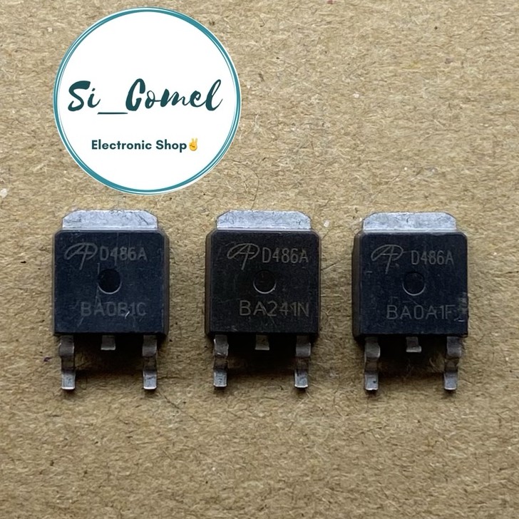 🔥 READY STOCK🔥 AOD486A D486A 50A/40V TO-252 Transistor Ic Chip | Shopee ...