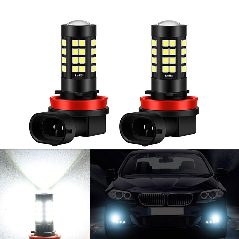 2x Super Putih 9006 HB4 CREE Cip 3030 LED Lampu Kabus Memandu Mentol ...