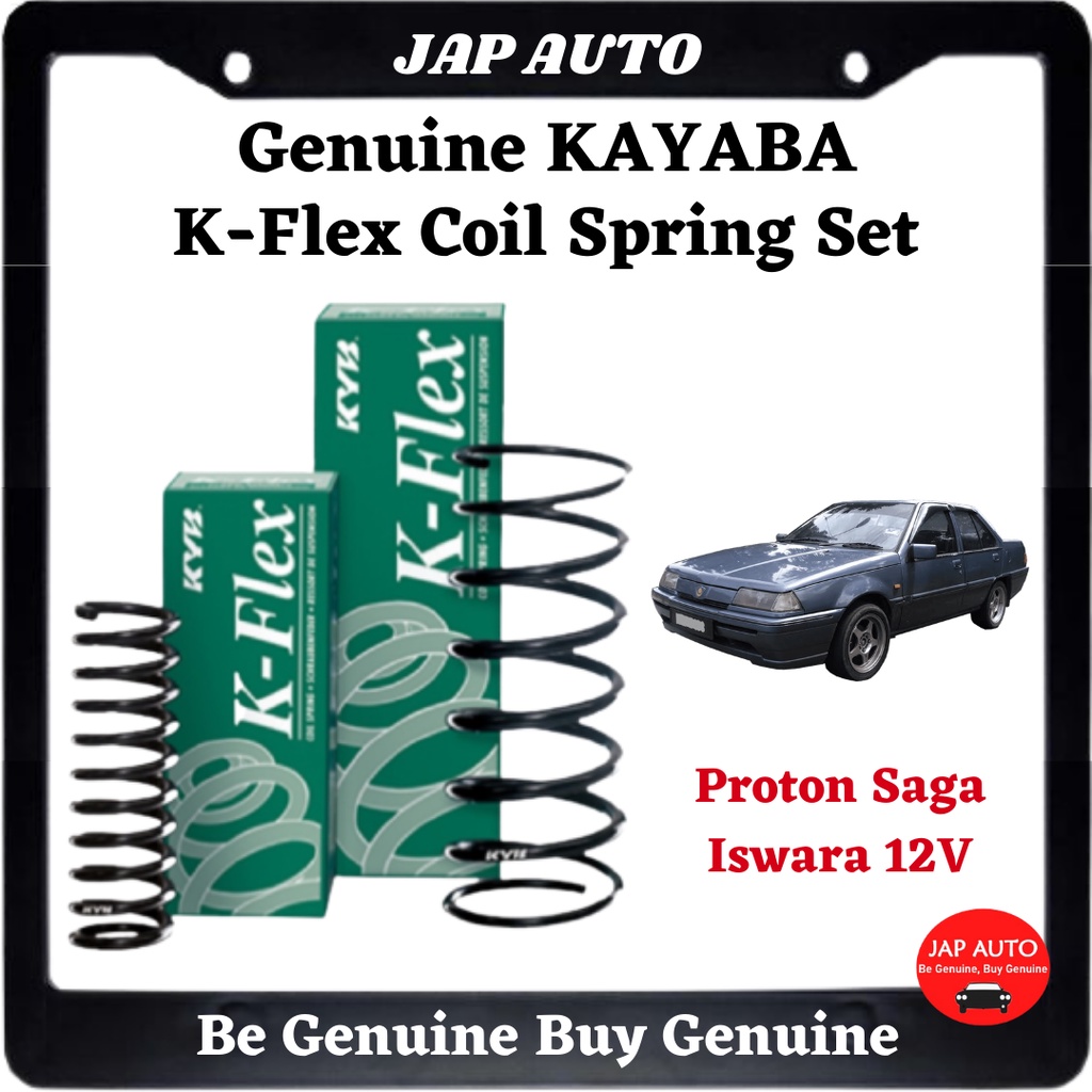 Genuine KAYABA KYB K-Flex Coil Spring Set - Proton Saga Iswara 12V ...