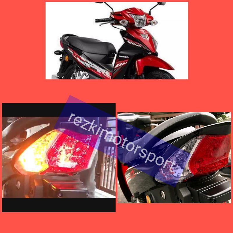 Wave cx alpha lampu belakang siap signal mentol dalam mdt🔥🔥 ...