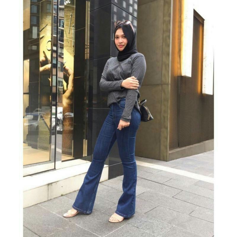 🔥🔥Denim Bootcut 🔥🔥Kain stretchable 🔥🔥 good quality products | Shopee ...