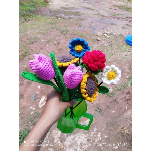 bunga crochet handmade | Shopee Malaysia