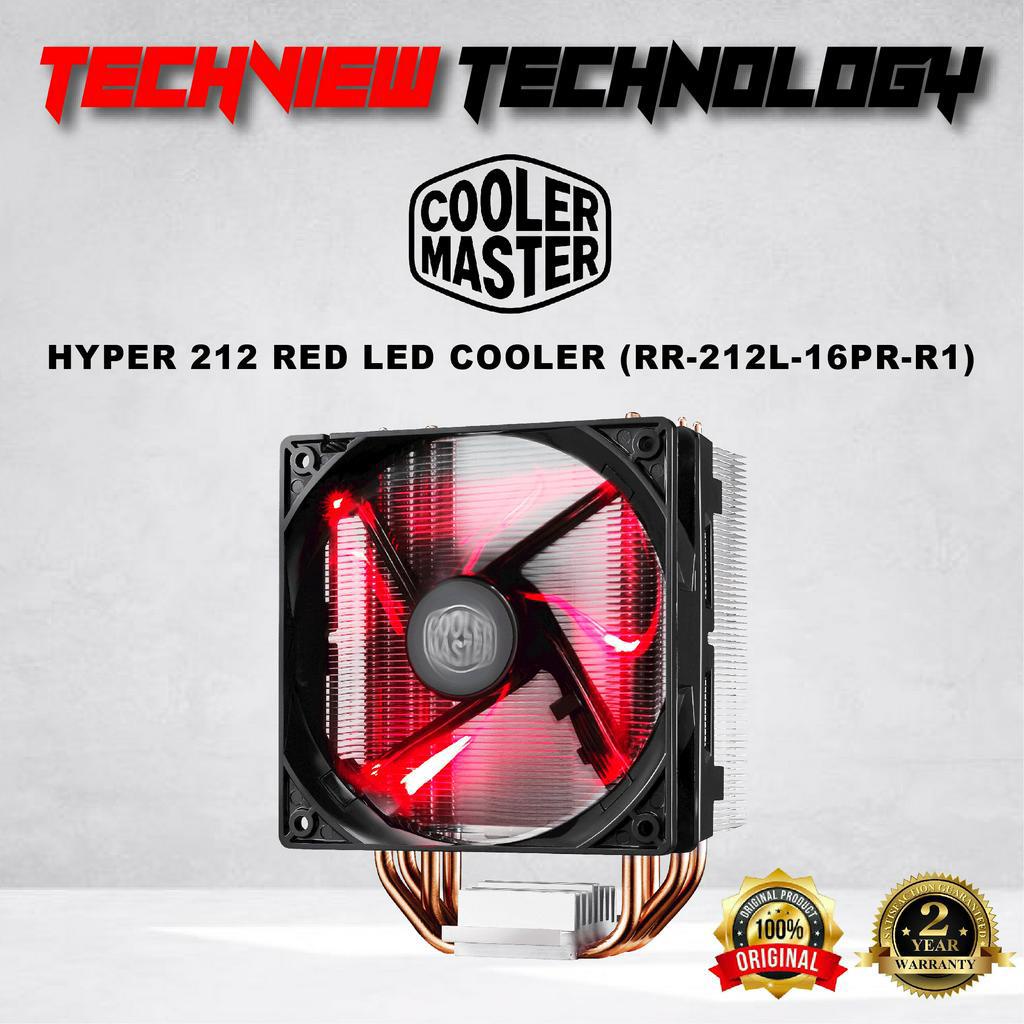 Cooler Master Hyper 212 RED LED Cooler (RR-212L-16PR-R1) | Shopee Malaysia