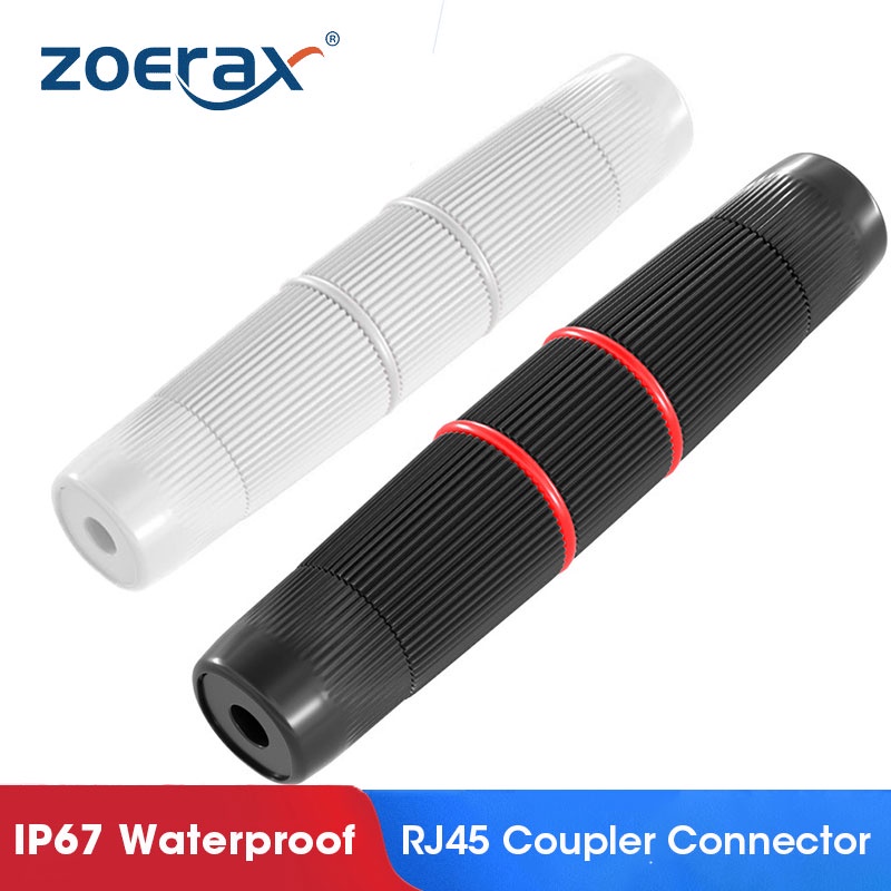 ZoeRax RJ45 Waterproof IP67 Ethernet Network Cable Connector double ...