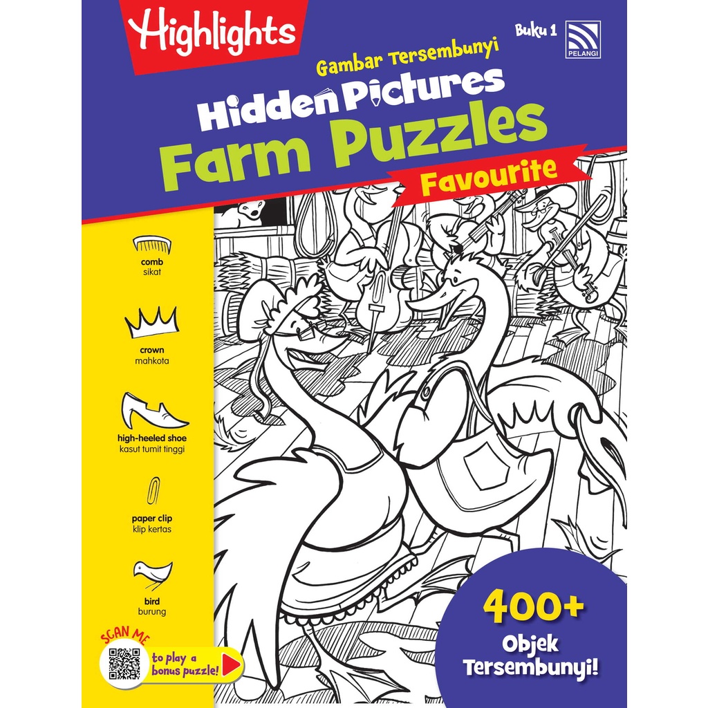 Pelangi Highlights Hidden Pictures Favourite Farm(BIBM) | Shopee Malaysia