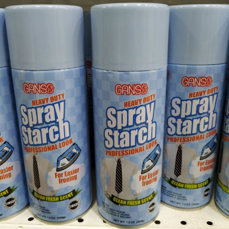 Heavy Duty Spray Starch For easier Ironing Clean Fresh Scent Ironing ...