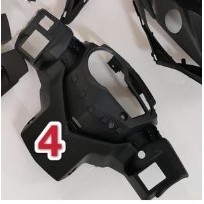 100% ORIGINAL YAMAHA Y15ZR Y15 YSUKU V1 V2 FULL INNER SET NON COLOUR PART HITAM BLACK COVER ...