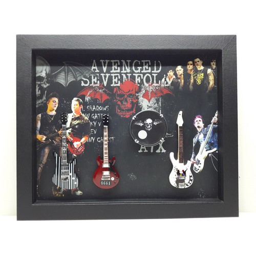 Shadowbox Frame Avenged Sevenfold A7X Exclusive Box | Shopee Malaysia