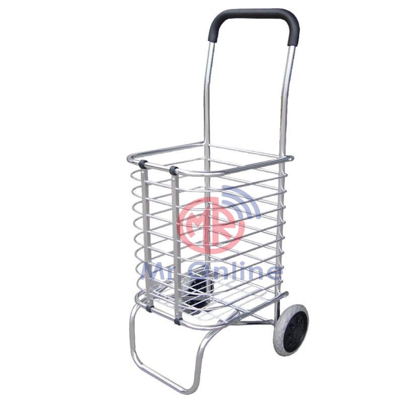 Aluminium Anti Rust Foldable Shopping Cart Grocery Market Trolley ...