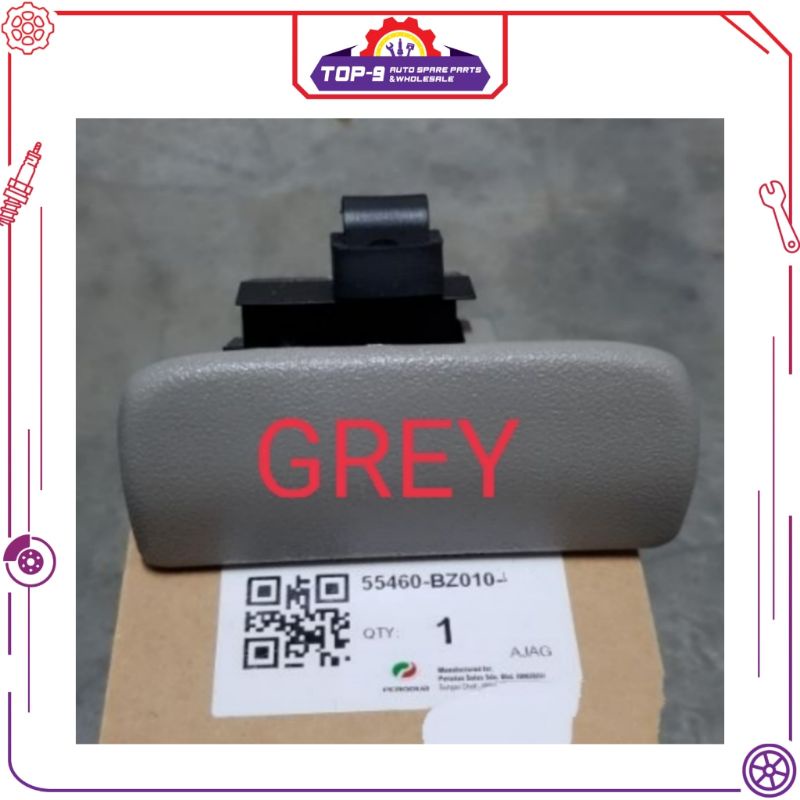 100% ORIGINAL PERODUA MYVI ALZA 2014 GLOVE BOX LOCK (GREY) 55460-BZ010 ...