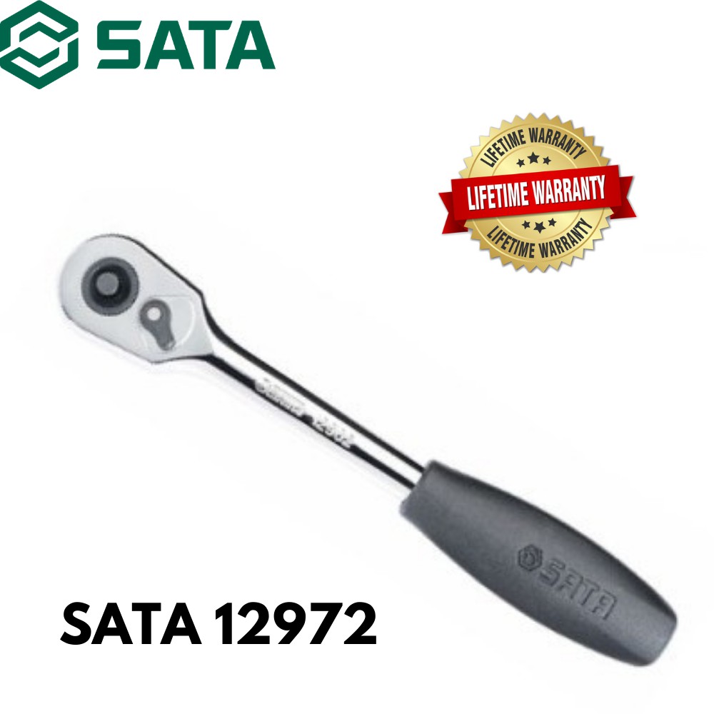 SATA 12972 3/8" DRIVE QUICK-RELEASE RATCHET / RATCHET / RATCHET SOCKET ...