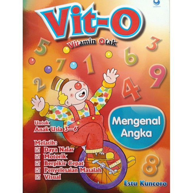 Vit-o Kindergarten Education Book recognizes ORIGINAL Numbers | Shopee Malaysia