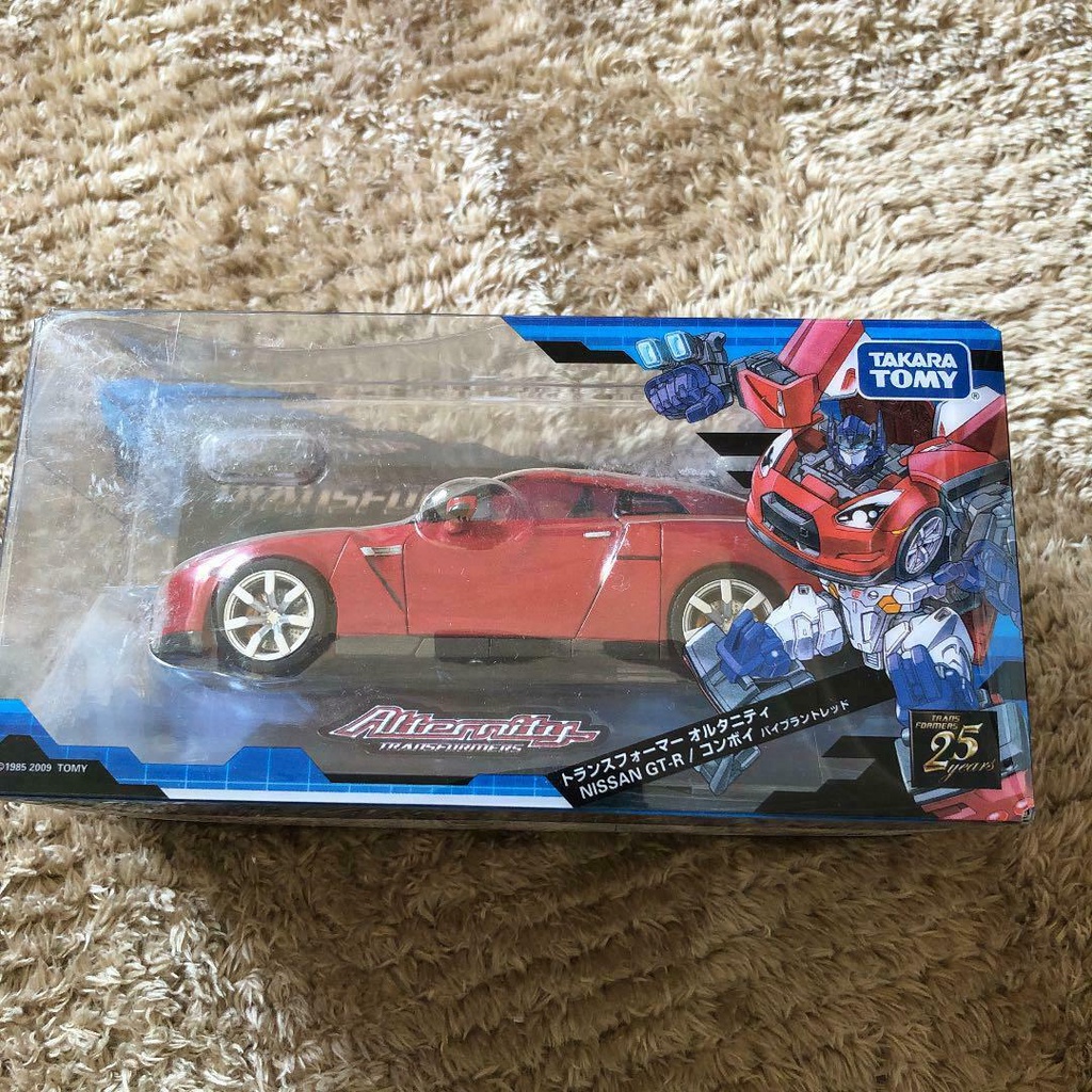 TAKARA TOMY - Transformer Alternator Convoy Nissan GT-R -Optimus prime ...