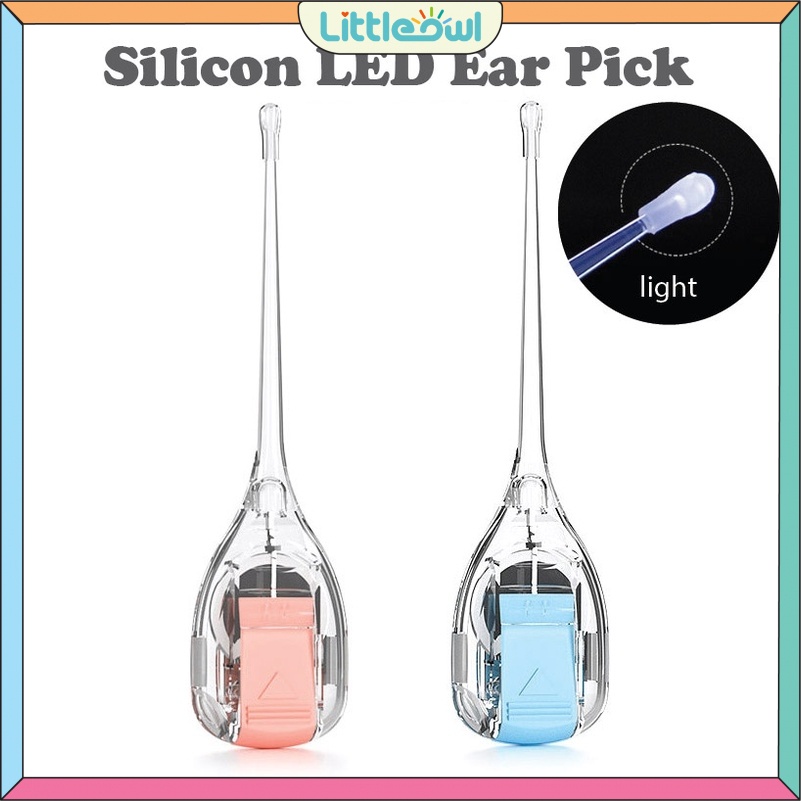 Soft Silicon LED Baby Ear Cleaner Earpick Pengorek Telinga Lampu | Shopee Malaysia