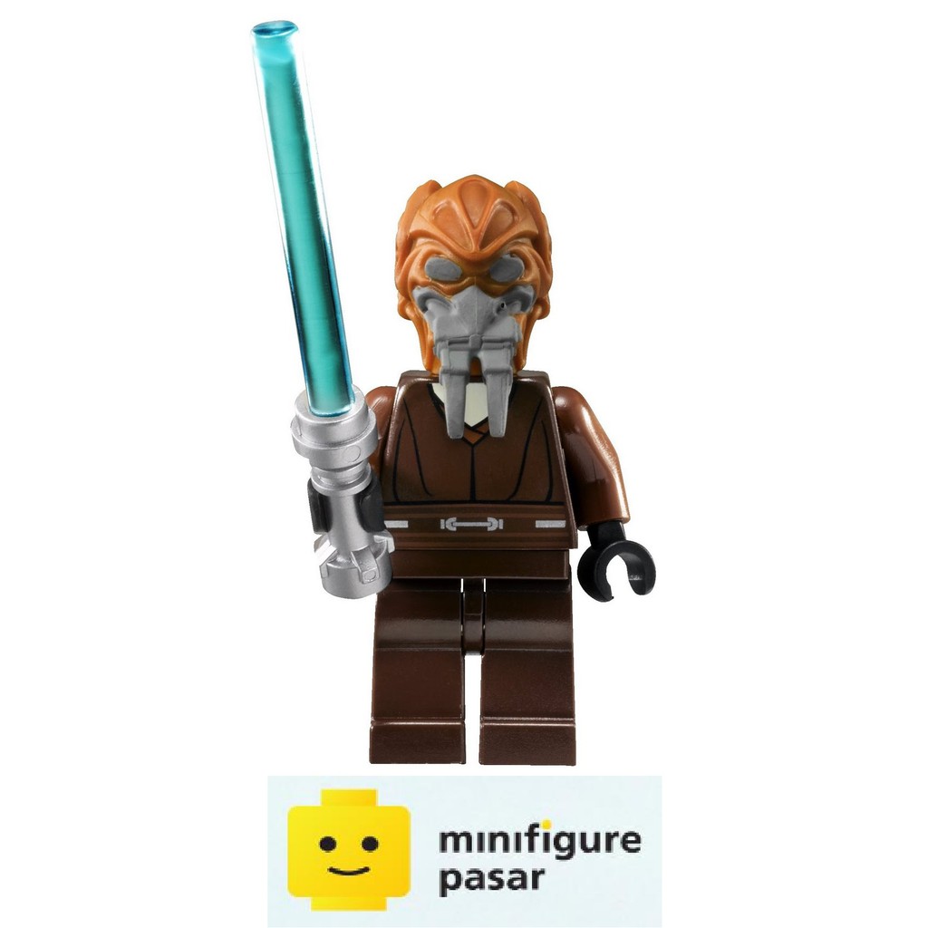sw0198 Lego Star Wars The Clone Wars 8093 7676 - Jedi Plo Koon ...